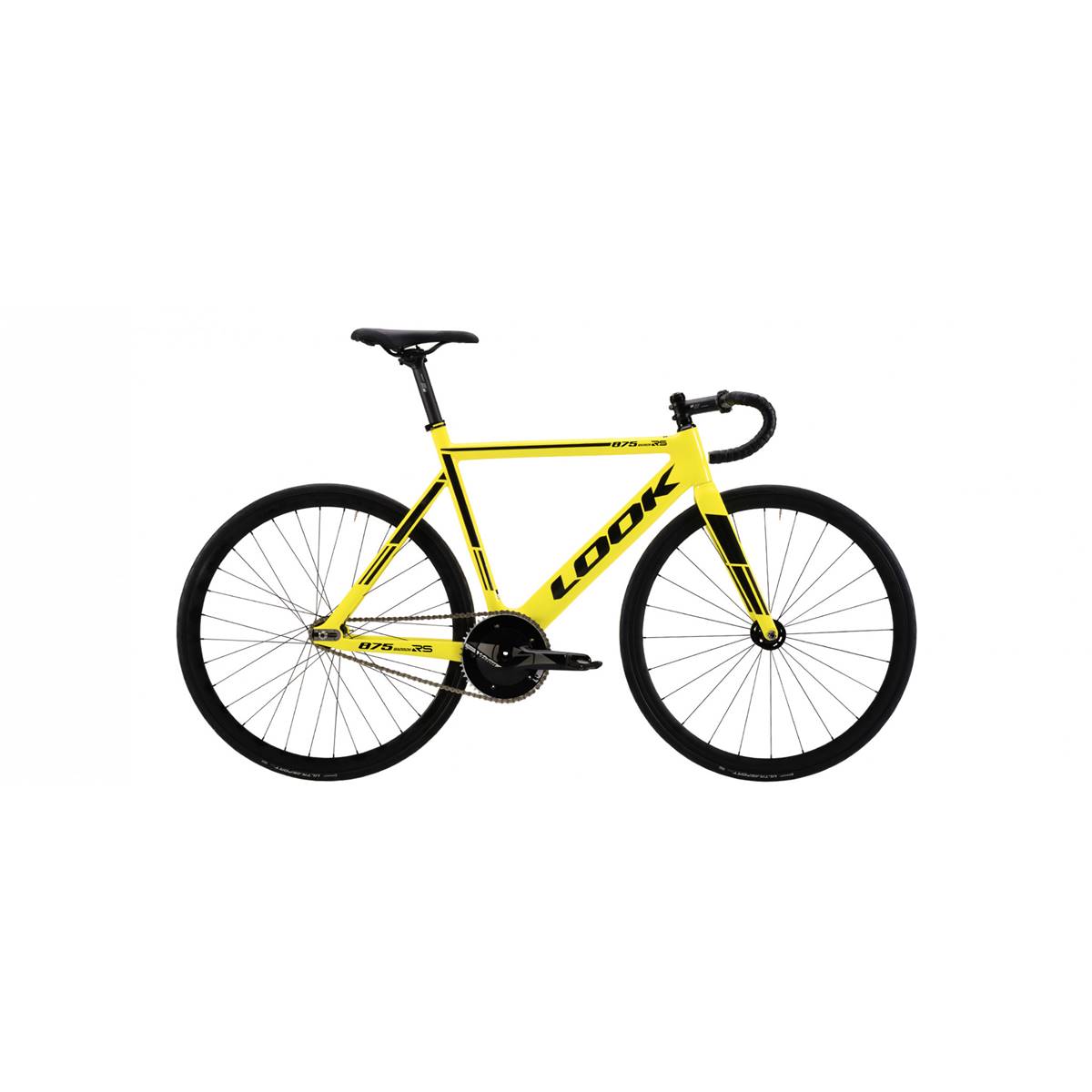 Vélo Piste LOOK 875 Madison RS Jaune Noir (2020) pas cher | Intercycle