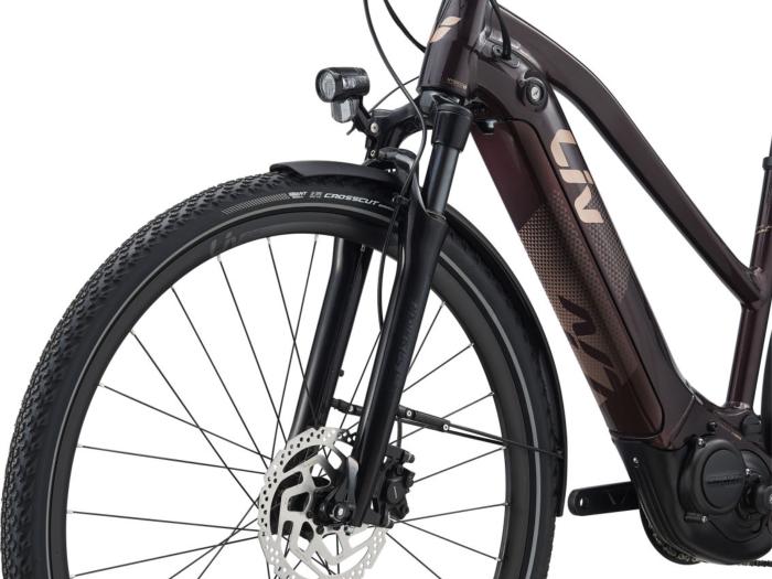 Déstockage LIV ! VTC électrique LIV Amiti E+ 2D 500Wh Rosewood | Intercycle